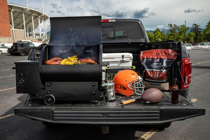 Traeger tailgater store
