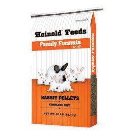Heinold Family Formula Rabbit Pellets, 40 lb bag | Spikes & Houles Feed