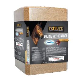 Tribute Equine Nutrition Fly Control Block Supplement, 33 lb block ...