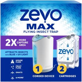 Zevo Max Flying Insect Trap | Spikes & Houles Feed