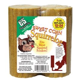 Corn Squirrel Log 2 Pack | Spikes & Houles Feed