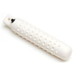 Dokken's Rubber Knobby Dummy, White | Spikes & Houles Feed