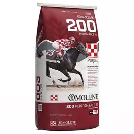 Purina Omolene 200 RT Performance Horse Feed, 50 lbs. | Spikes & Houles ...